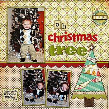 Monthly Scrapbooking Layout Kit Club at The ScrapRoom - www.scrap-room.com