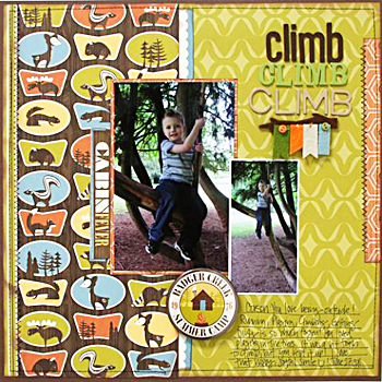 Monthly Scrapbooking Layout Kit Club at The ScrapRoom - www.scrap-room.com