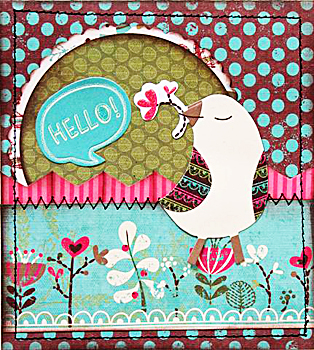 Monthly Scrapbooking Layout Kit Club at The ScrapRoom - www.scrap-room.com