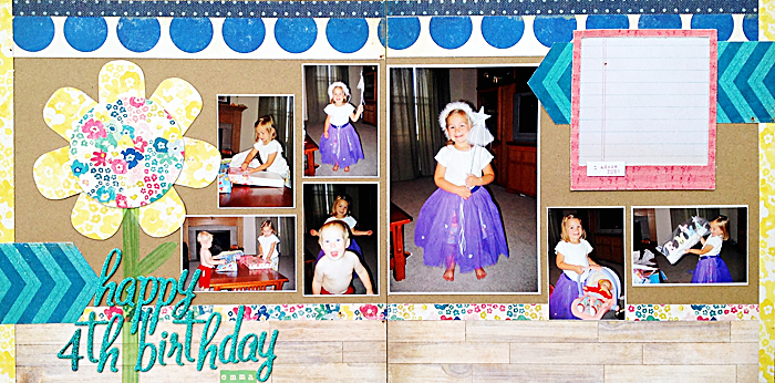 Monthly Scrapbooking Layout Kit Club at The ScrapRoom - www.scrap-room.com