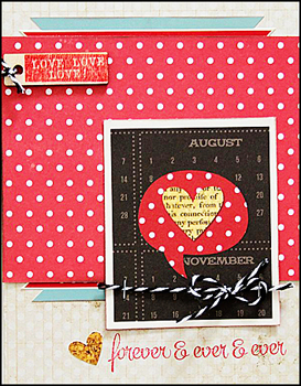Monthly Scrapbooking Layout Kit Club at The ScrapRoom - www.scrap-room.com