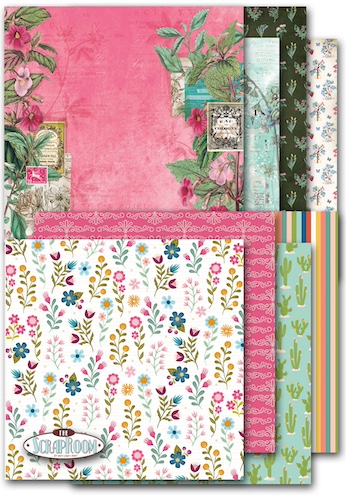 Monthly Scrapbooking Layout Kit Club at The ScrapRoom - www.scrap-room.com