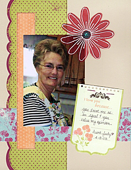 Monthly Scrapbooking Layout Kit Club at The ScrapRoom - www.scrap-room.com