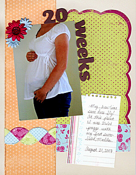 Monthly Scrapbooking Layout Kit Club at The ScrapRoom - www.scrap-room.com